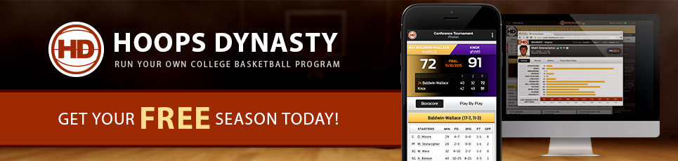 WhatIfSports: Hoops Dynasty Promotion